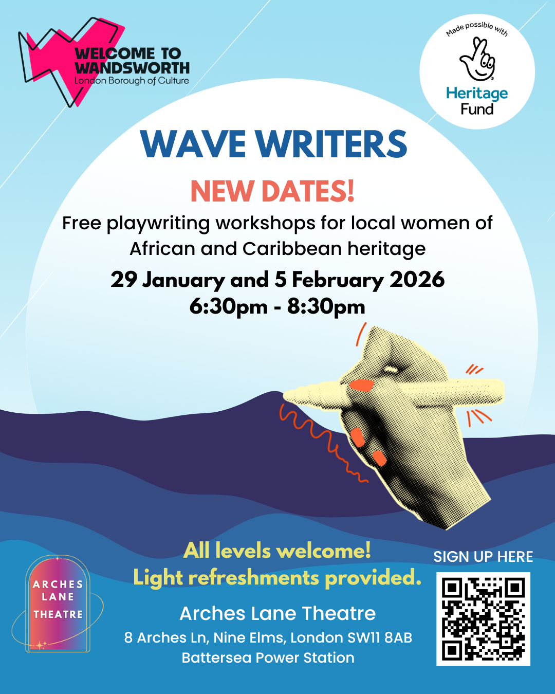 Wave Writers | Welcome to Wandsworth